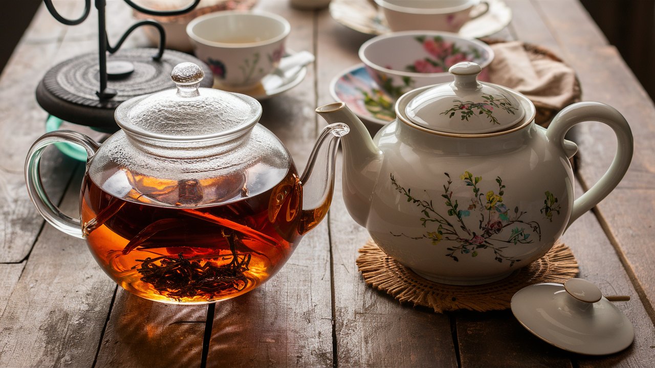Glass vs. Ceramic: Which Tea Pot Material Is Right for You? – Wide Wing ...
